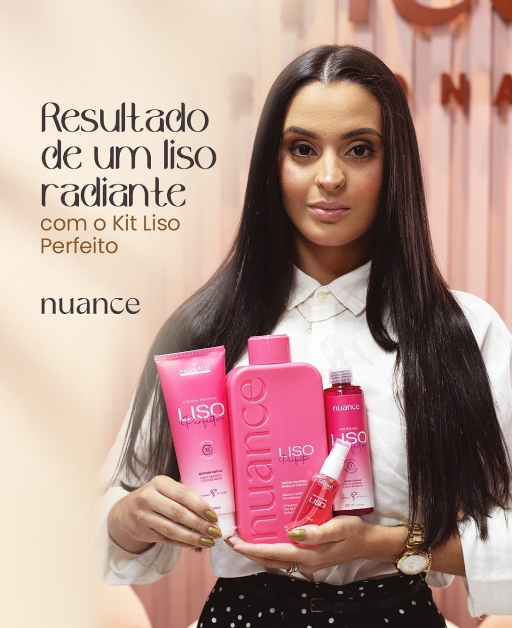 Combo Progressiva Liso Perfeito Nuance (4 Produtos) - Únika Hair Cosméticos