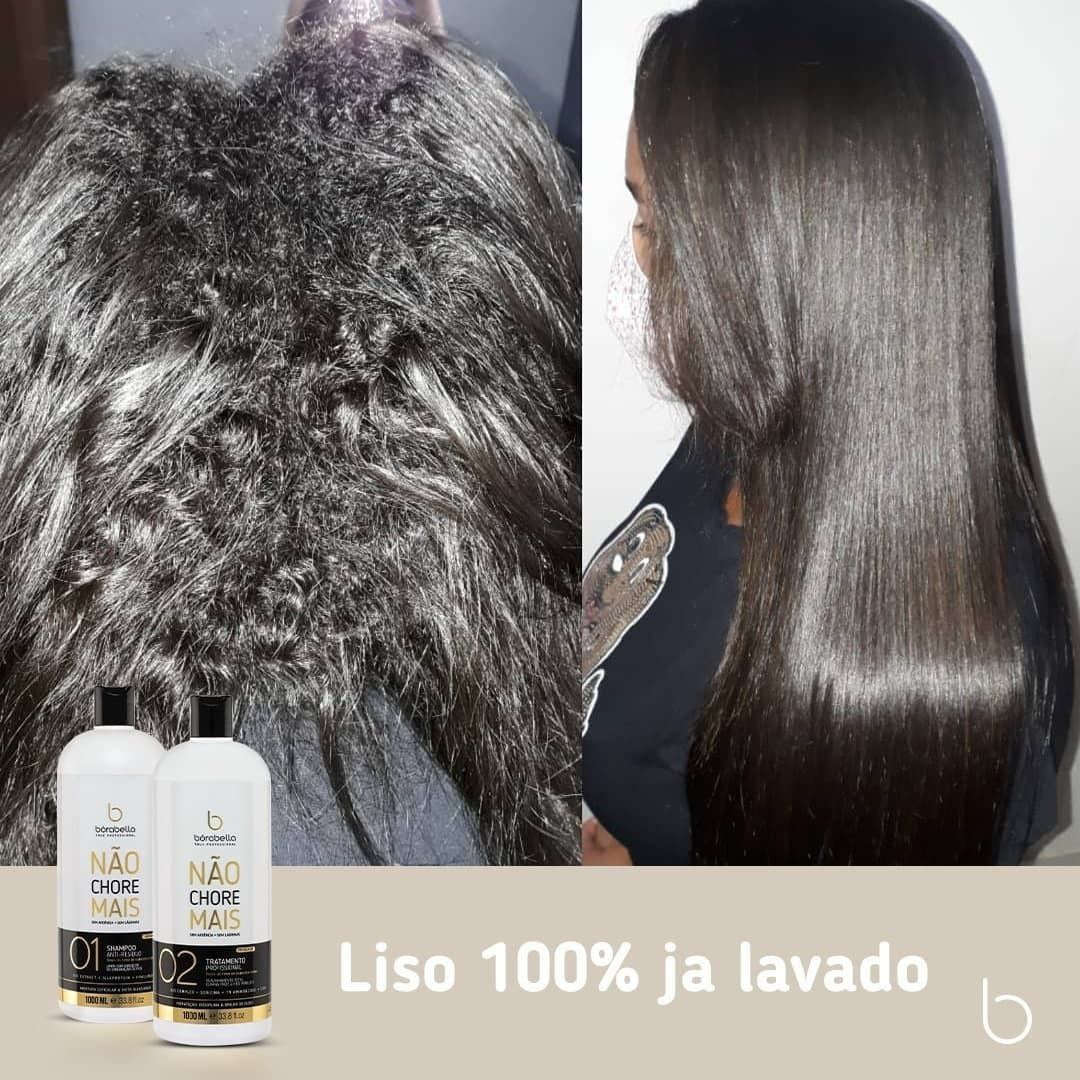 Borabella Progressiva Não Chore Mais kit 1L - Únika Hair Cosméticos