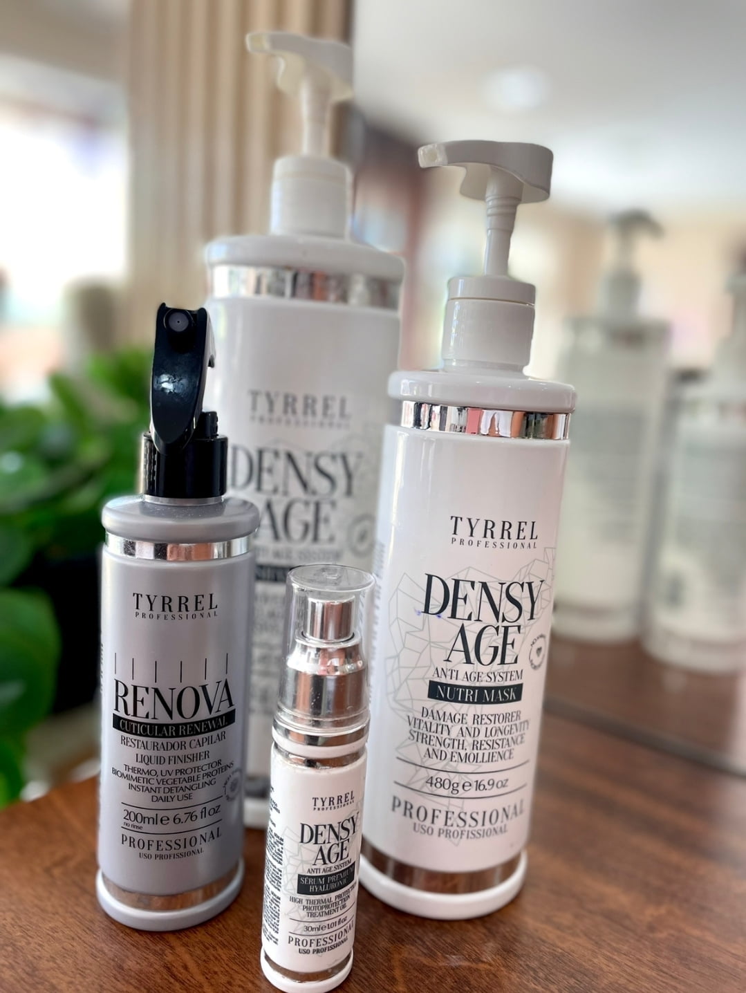 Kit Densy Age + Renova Tyrrel Professional (4 Produtos) - Únika Hair Cosméticos